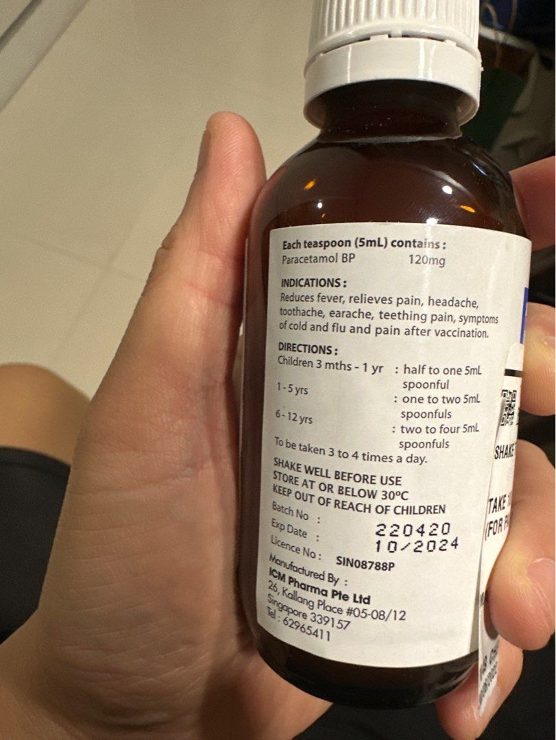 BN Paximol Paracetamol, Health & Nutrition, Health Supplements ...