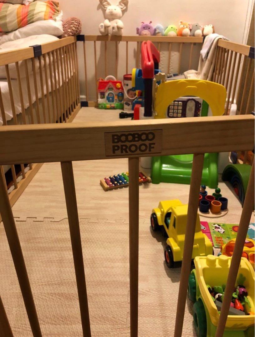 Booboo Proof Playpen, Babies & Kids, Baby Nursery & Kids Furniture ...