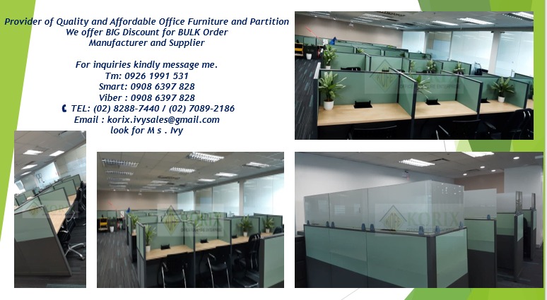 BPO * CUBICLE * MODULAR * Office Furniture and Partition, Furniture ...