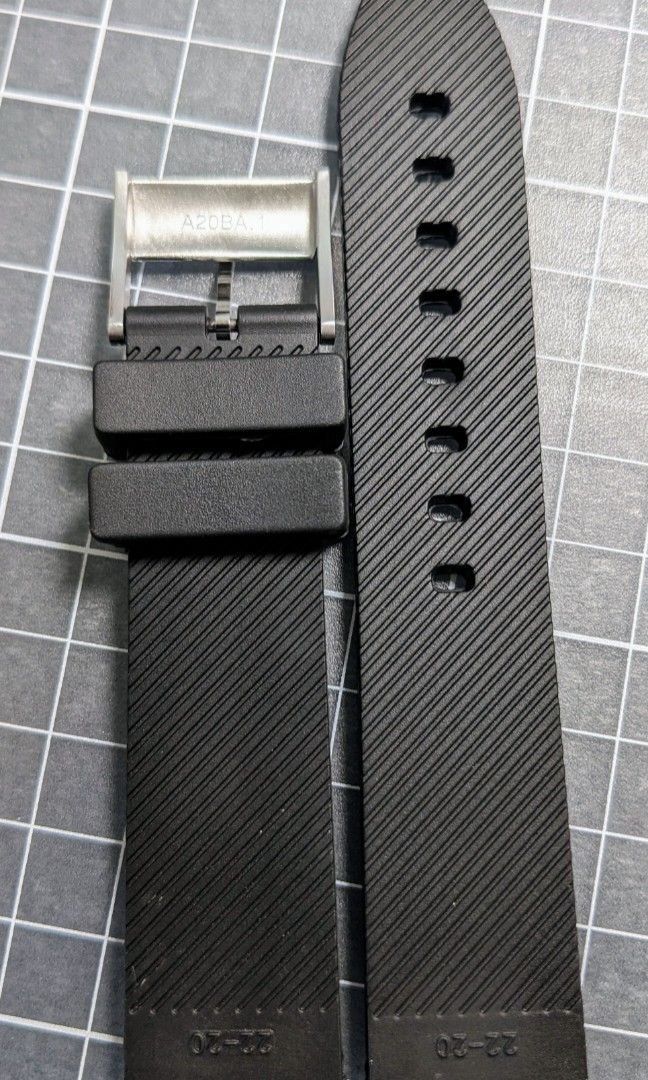Brand New Aftermarket Breitling Replacement Sports Rubber Strap, Men's ...