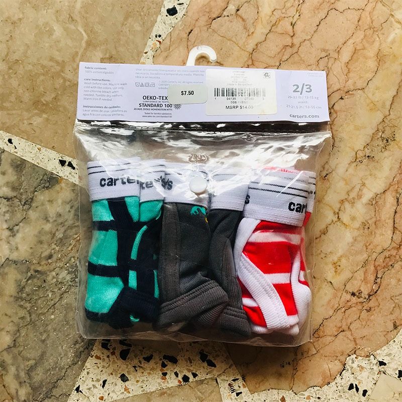 [BRANDNEW] CARTER'S BABY BRIEF 2/3 (3PCS), Babies & Kids, Babies & Kids ...