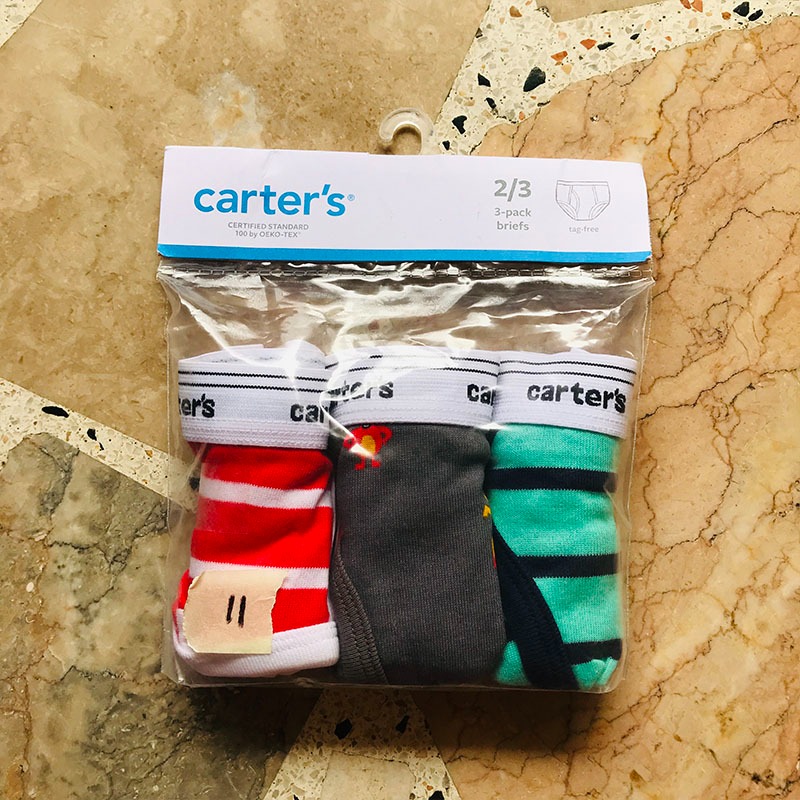 [BRANDNEW] CARTER'S BABY BRIEF 2/3 (3PCS), Babies & Kids, Babies & Kids ...