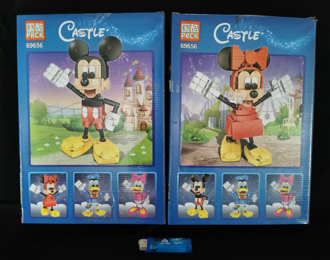 PRCK MICKEY + MINNY MOUSE BRICK SET RARE, Hobbies & Toys, Toys & Games ...