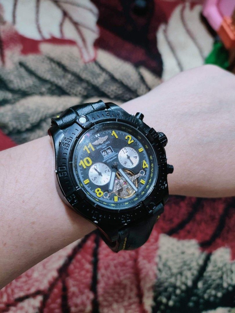 Breitling automatic Japan movement, Men's Fashion, Watches ...