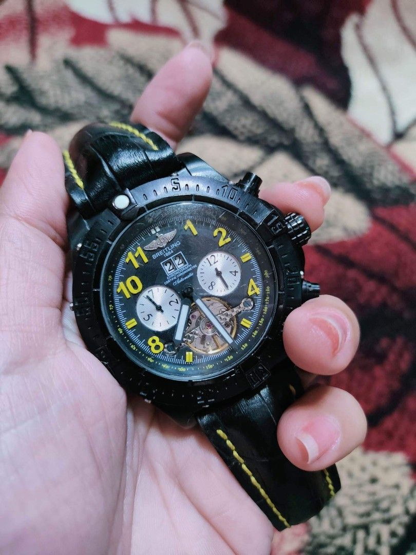 Breitling automatic Japan movement, Men's Fashion, Watches ...