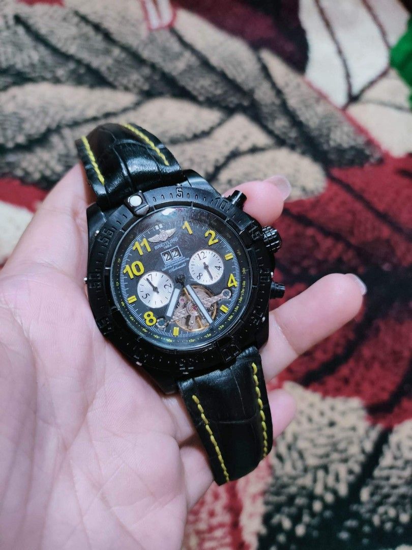 Breitling automatic Japan movement, Men's Fashion, Watches ...