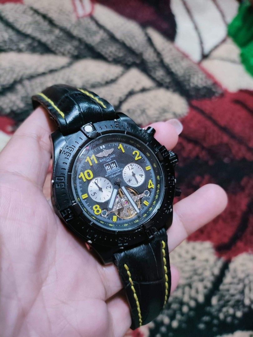 Breitling automatic Japan movement, Men's Fashion, Watches ...