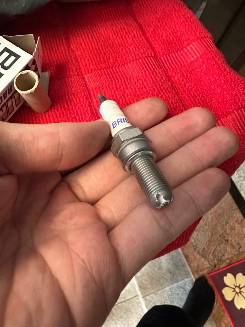 BRISK X-LINE SPARK PLUG, Motorcycles, Motorcycle Accessories on Carousell