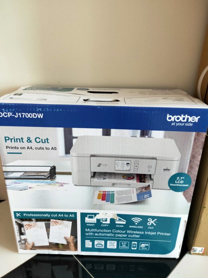 BROTHER DCP-J1700DW 3-IN-1 SMARTCUT INKJET PRINTER INCLUDE DELIVERY ...