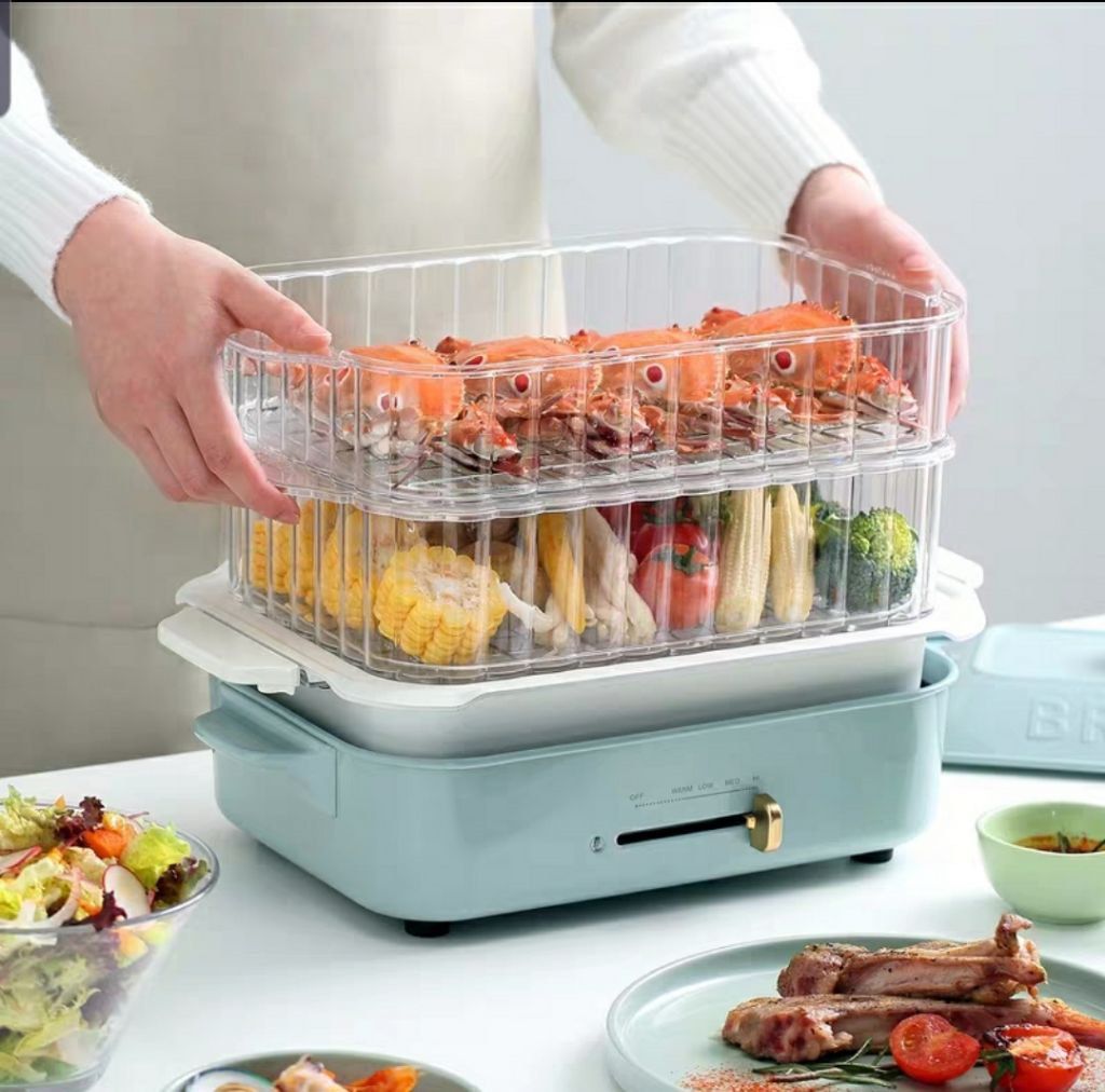 Bruno Steamer 2-Tier Rack, Furniture & Home Living, Kitchenware ...