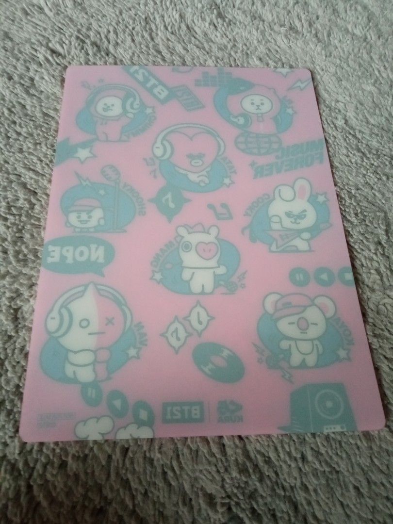 BT21 Card, Hobbies & Toys, Collectibles & Memorabilia, Fan Merchandise ...