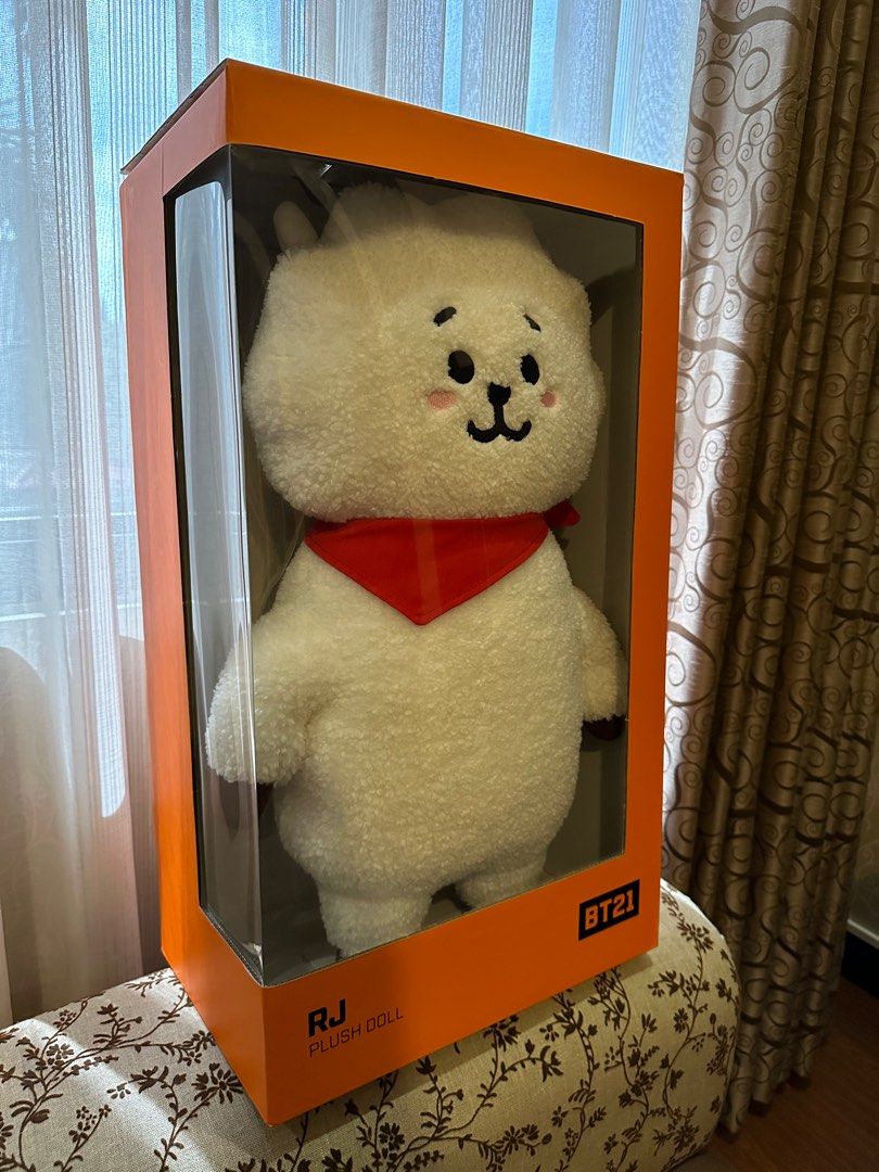 BT21 RJ Jumbo Plush Doll, Hobbies & Toys, Toys & Games on Carousell