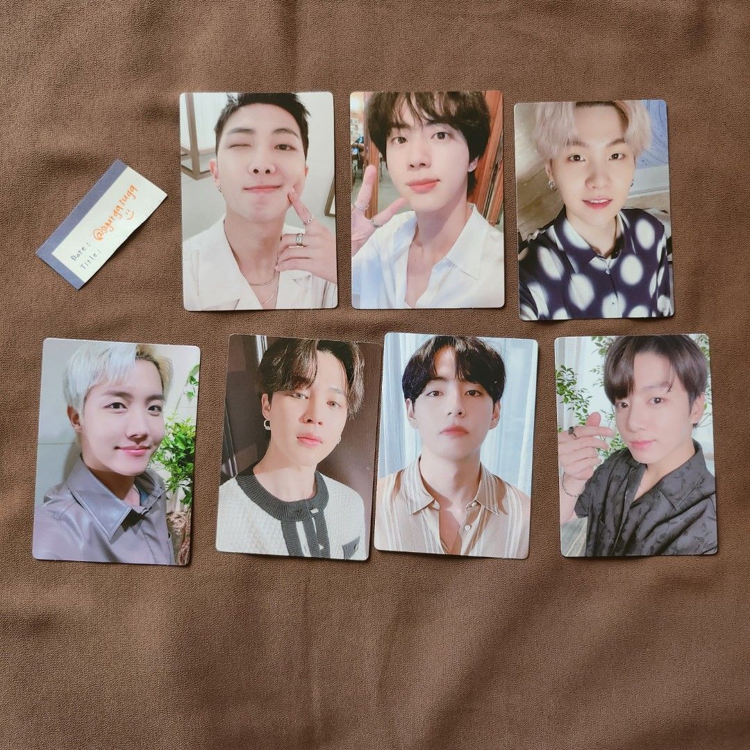 SET BTS Membership Kit Photocard, Hobbies & Toys, Collectibles ...
