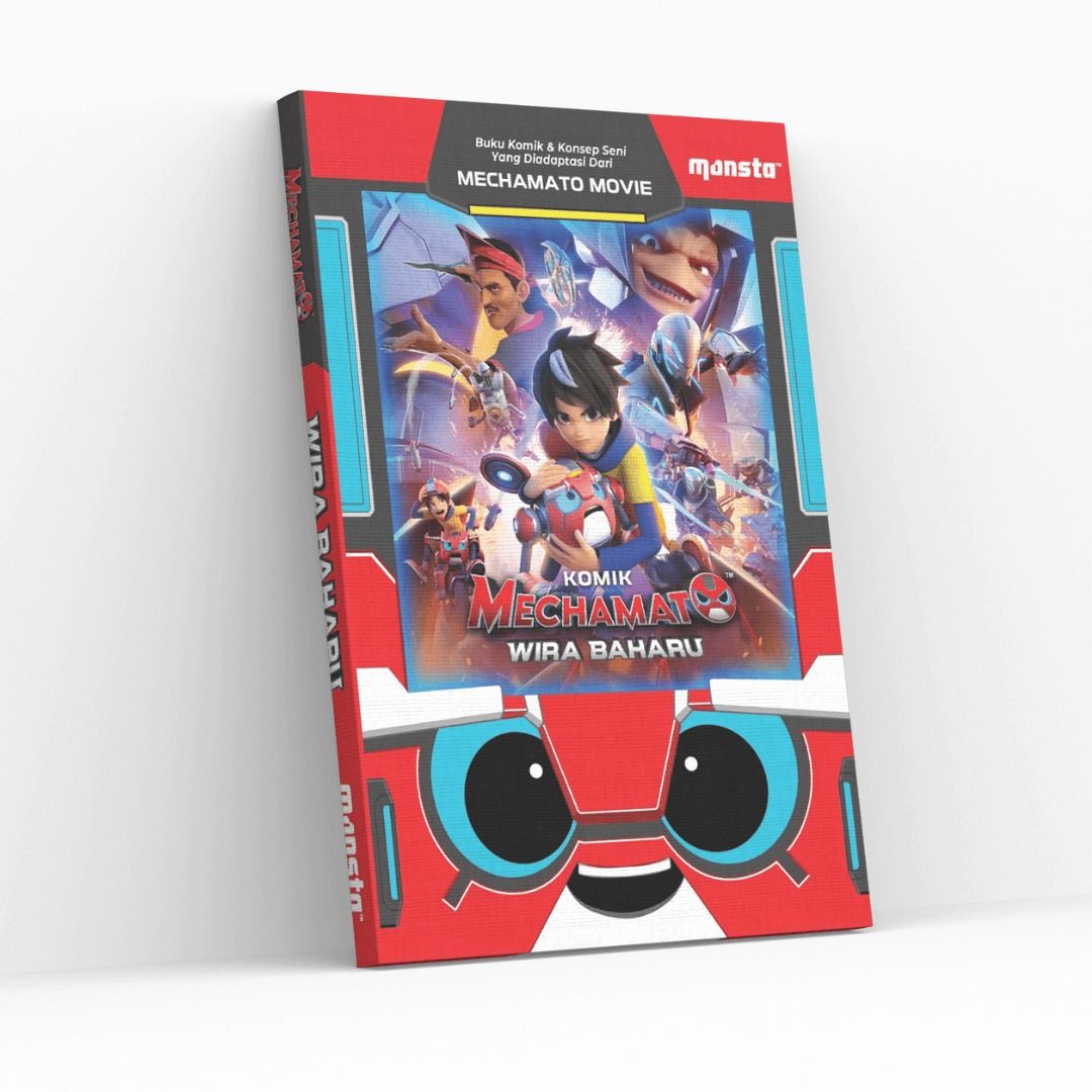 Buku Komik Mechamato Movie Wira Baharu Novel Manga Buku Cerita Kanak ...