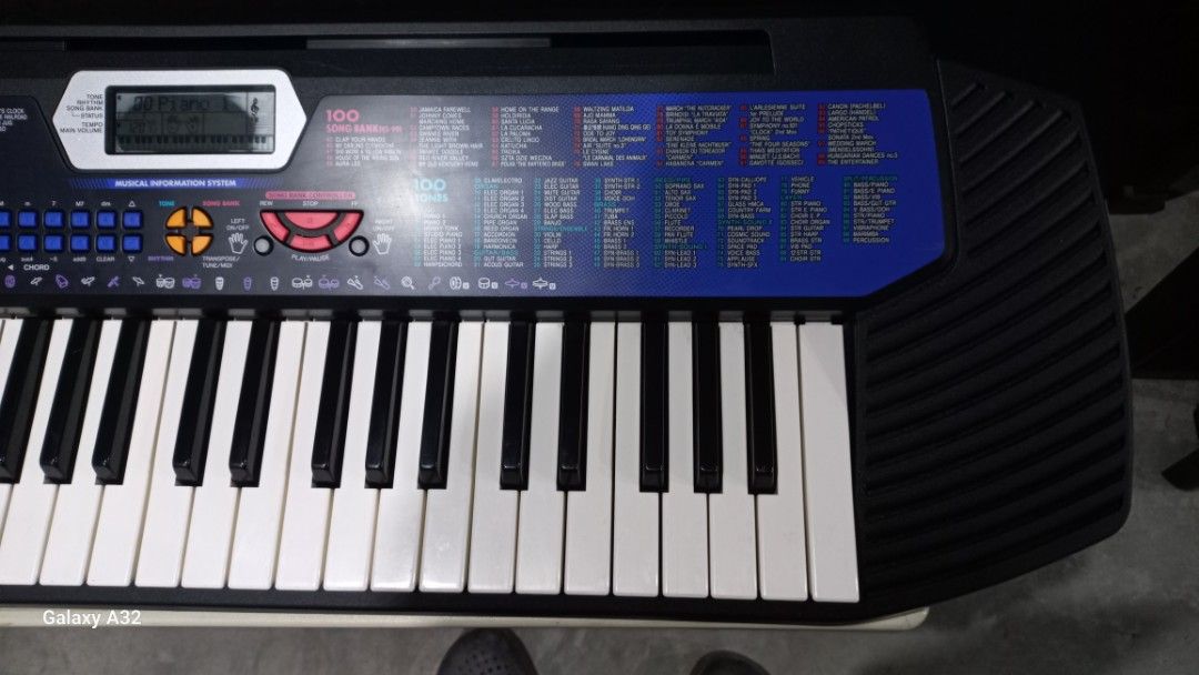 Casio CTK-411 Portable Piano Keyboard, Hobbies & Toys, Music & Media, Musical Instruments on ...