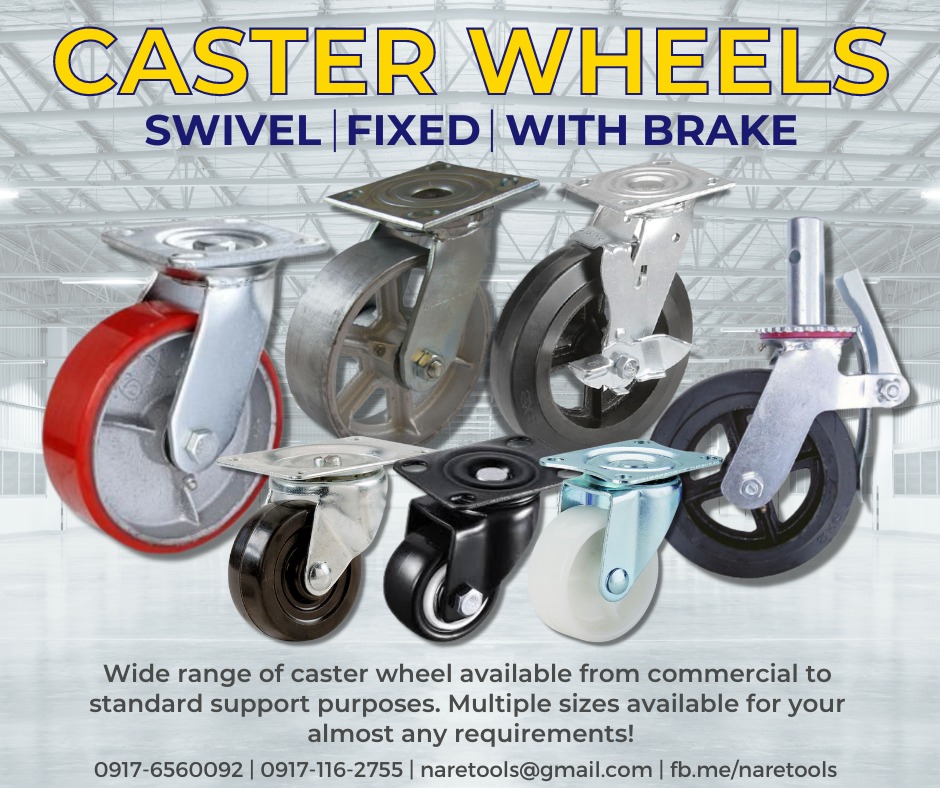 CASTER WHEELS (USES: FURNITURE MAKER, INDUSTRIAL, MEDICAL & MANY MORE ...