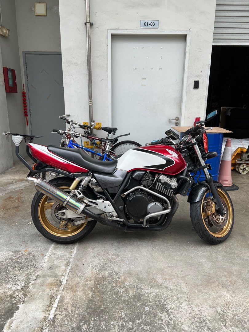 CB400 Spec 2 Rental, Motorcycles, Motorcycle Rental on Carousell