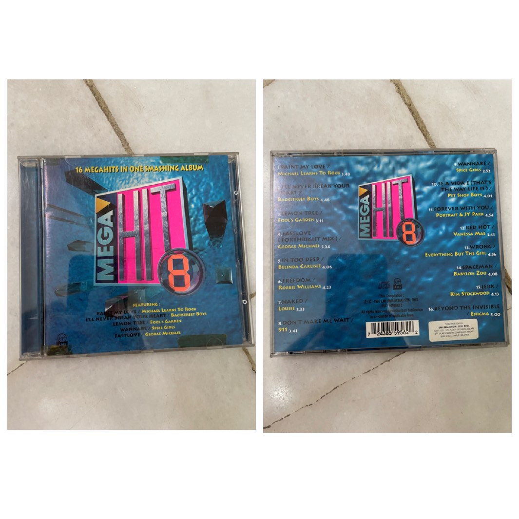 Music CD - compilation music, Hobbies & Toys, Music & Media, CDs & DVDs ...