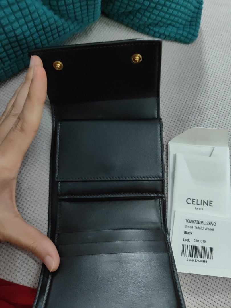 Celine Trifold Wallet, Luxury, Bags & Wallets on Carousell