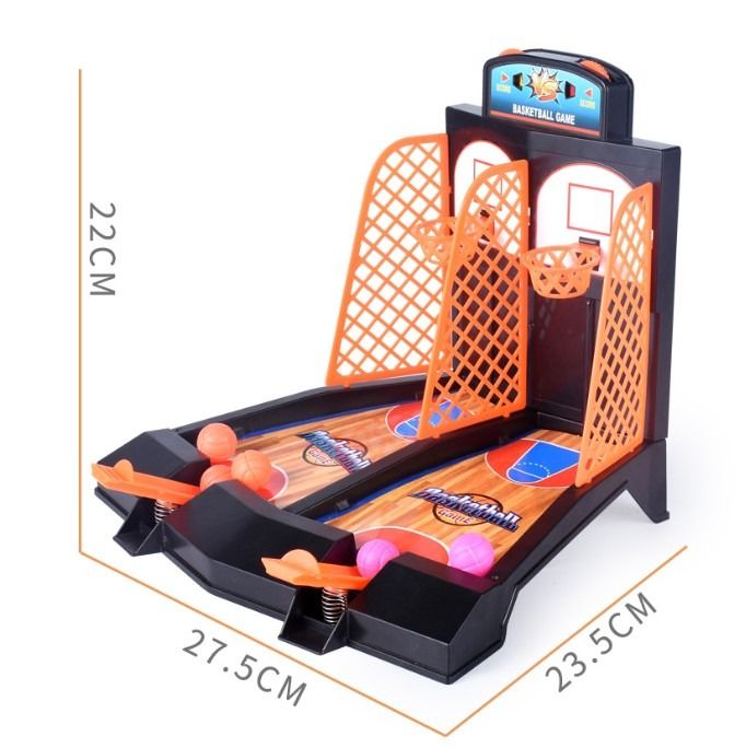 Children's Basketball Board Game Shooting Toys Double Catapult Shooting ...