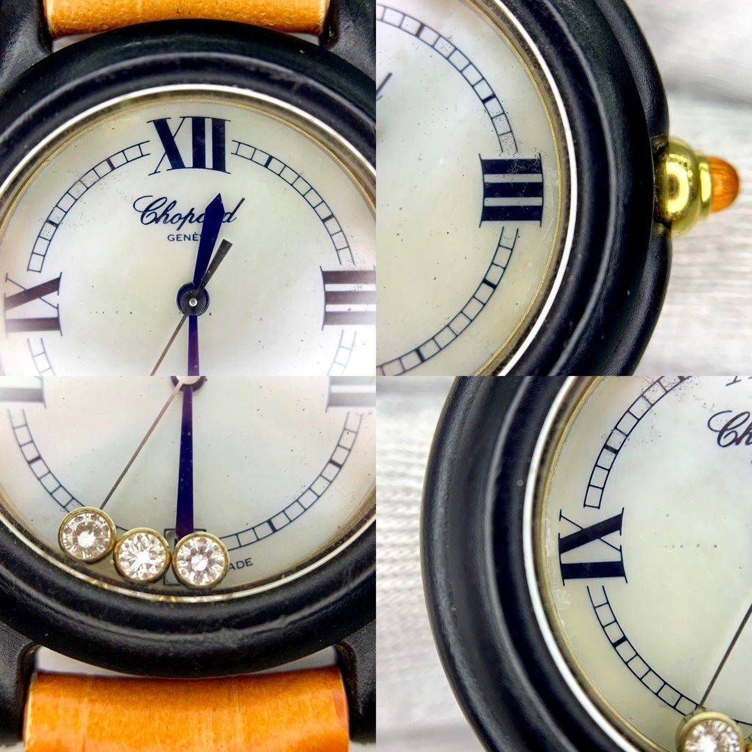 CHOPARD BE HAPPY QUARTZ WATCH 227033511 +, Luxury, Watches on Carousell