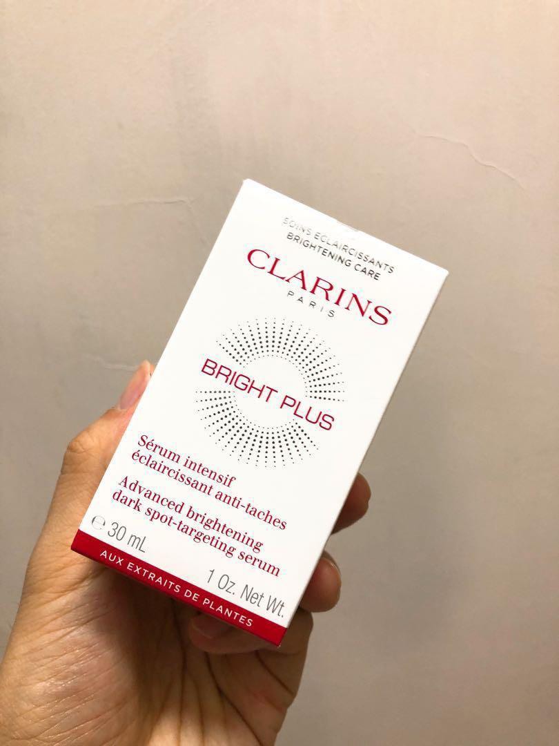 Clarins Bright Plus Advanced brightening dark spot-targeting serum ...