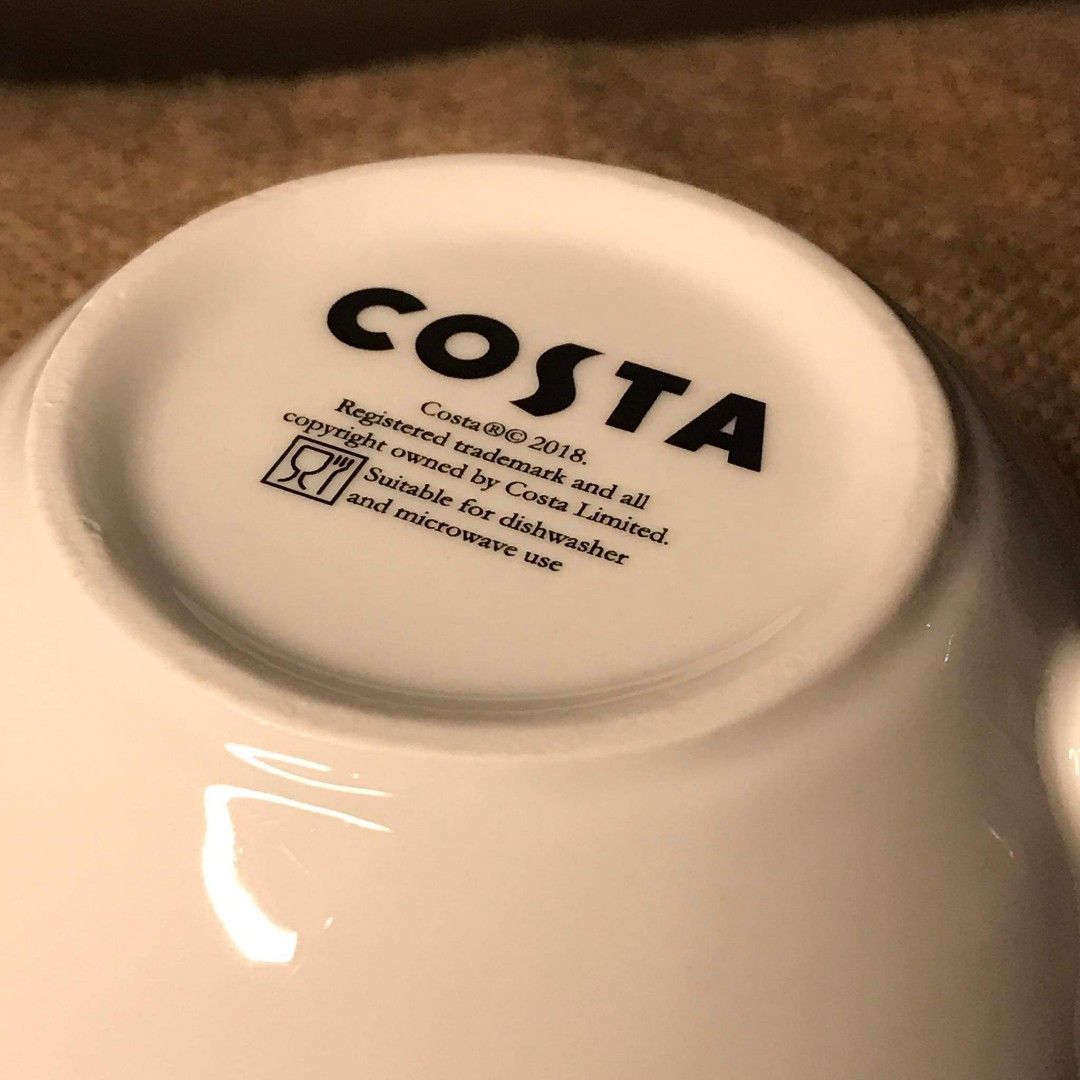 Costa Large Coffee Cup (Sold per piece), Furniture & Home Living ...