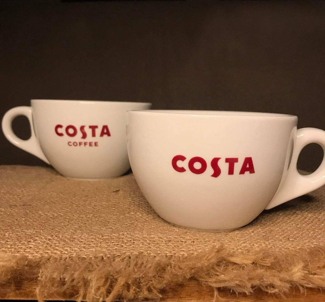 Costa Large Coffee Cup (Sold per piece), Furniture & Home Living ...