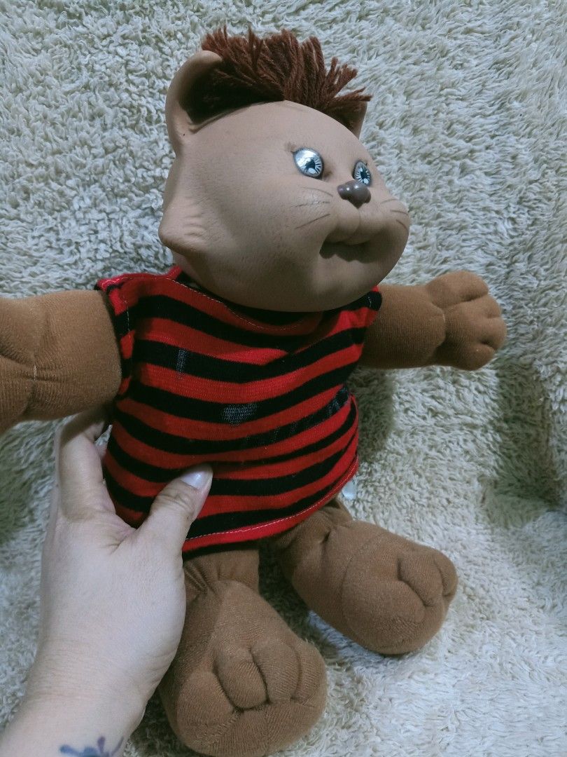 CPK KOOSA - AUTHENTIC VINTAGE 1983 CABBAGE PATCH KID CAT DOLL, Hobbies ...