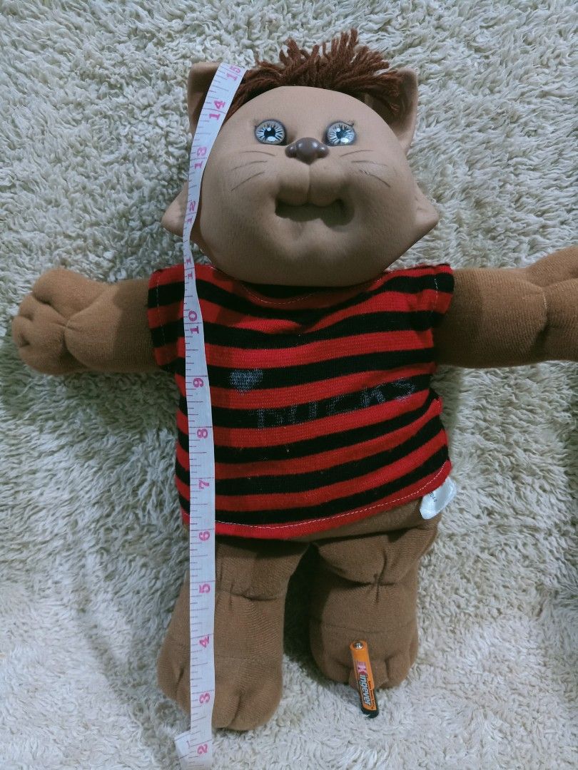 CPK KOOSA - AUTHENTIC VINTAGE 1983 CABBAGE PATCH KID CAT DOLL, Hobbies ...
