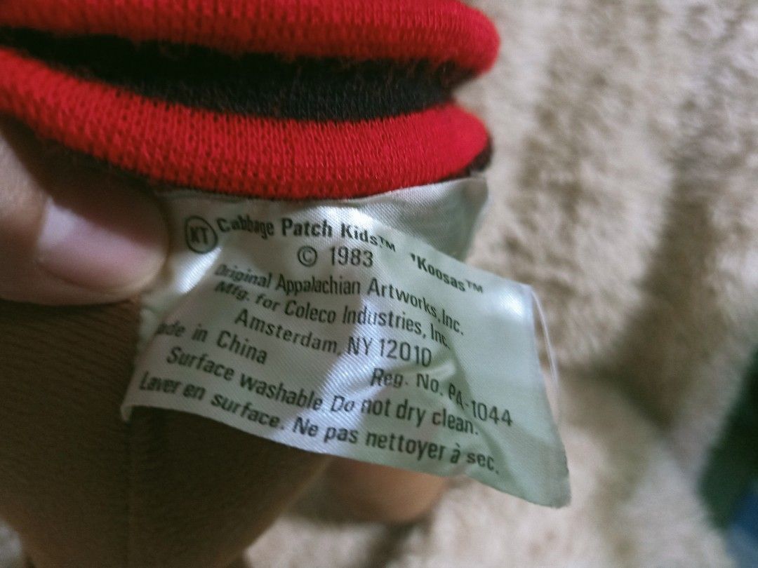 CPK KOOSA - AUTHENTIC VINTAGE 1983 CABBAGE PATCH KID CAT DOLL, Hobbies ...