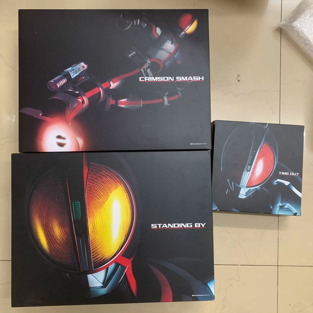 CSM 幪面超人555變身腰帶 豪華版 FAIZ GEAR Complete Selection Modification Fullset變身 ...