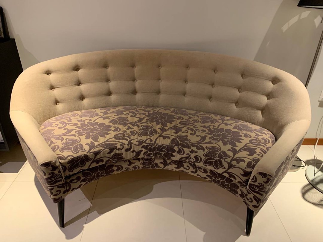 Custom Build Round Sofa, Furniture & Home Living, Furniture, Sofas on ...