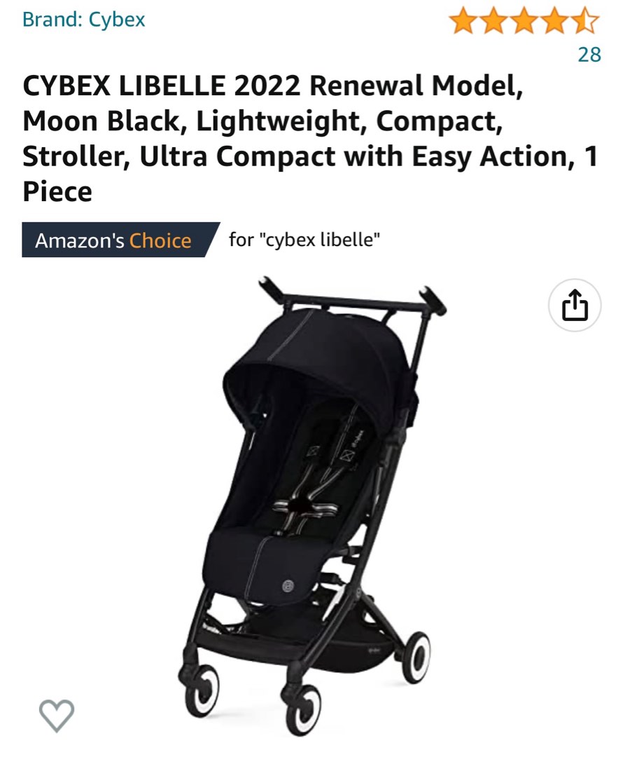 Cybex Libelle 2022 model stroller (ready stock), Babies & Kids, Going ...