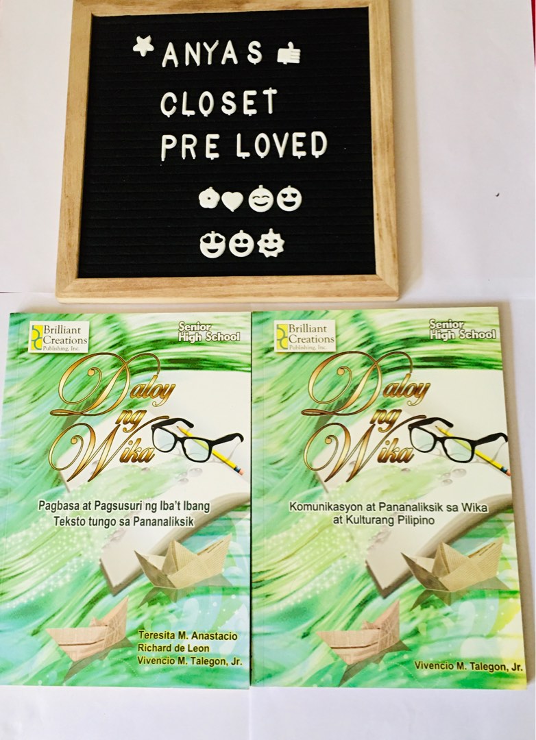 Daloy ng Wika for Senior High School Bundle, Hobbies & Toys, Books ...