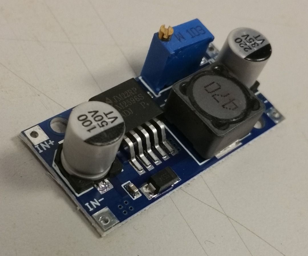 DC-DC Step Down Buck Converter LM2596S Power Supply Output 1.25V-35V ...