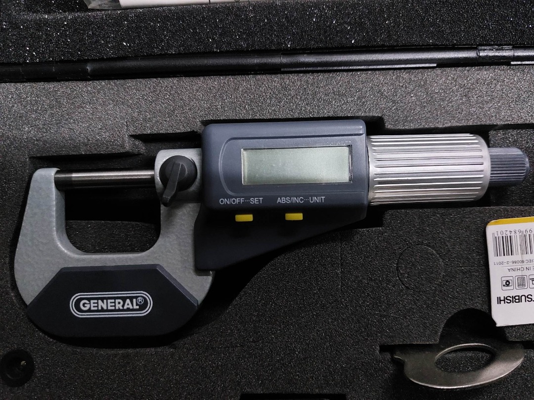 Digital Outside Micrometer, Commercial & Industrial, Construction Tools ...