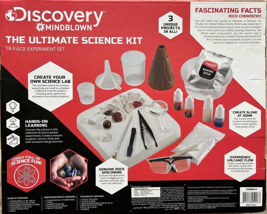 Discovery - The Ultimate Science Kit, Hobbies & Toys, Toys & Games on ...