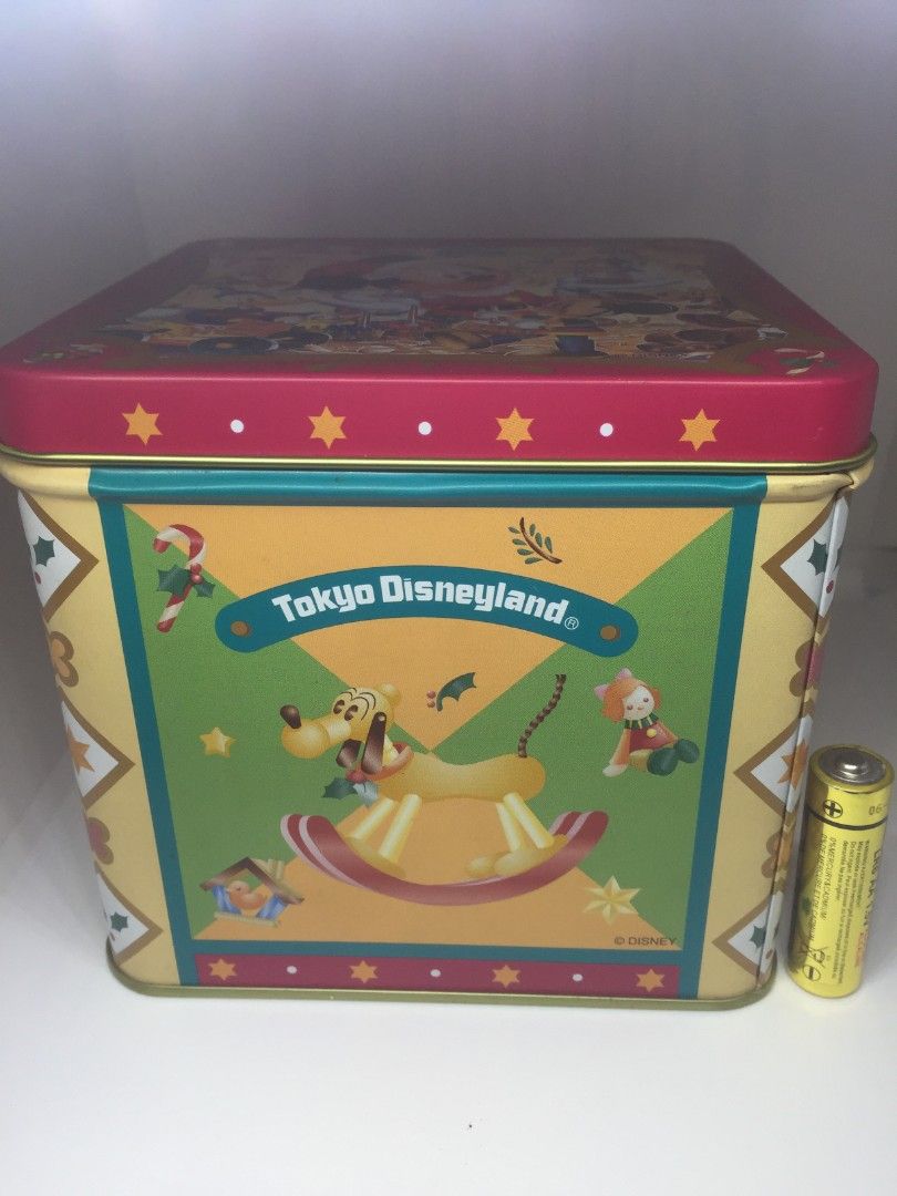 Disney Mickey Mouse Chocolate Crisp Tin Can, Hobbies & Toys, Stationary ...