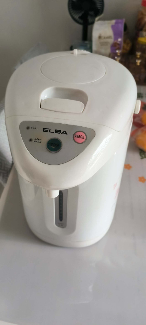 ELBA Electric Thermo Pot (3.2L), TV & Home Appliances, Kitchen ...
