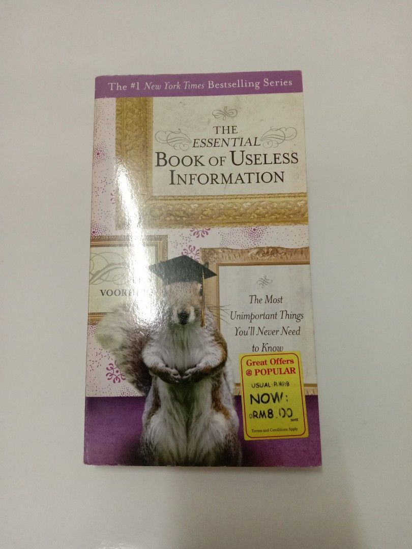 Essential Useless Information, Hobbies & Toys, Books & Magazines ...