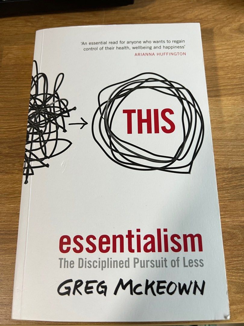 Essentialism, Hobbies & Toys, Books & Magazines, Fiction & Non-Fiction ...