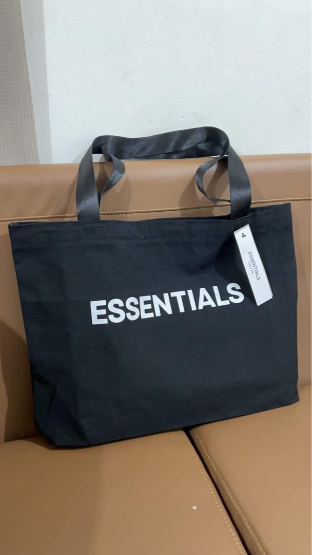 Essentials topgrade totebag, Luxury, Bags & Wallets on Carousell