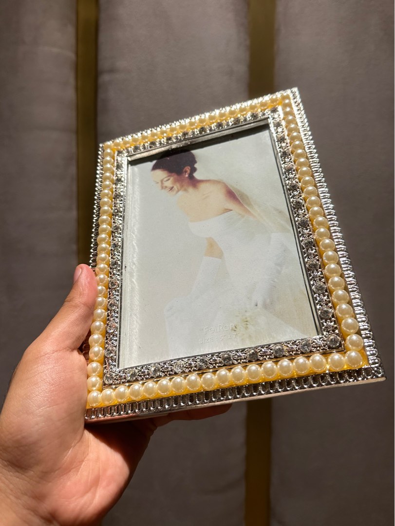 Extravagant Pearl Frame, Furniture & Home Living, Home Decor, Frames ...