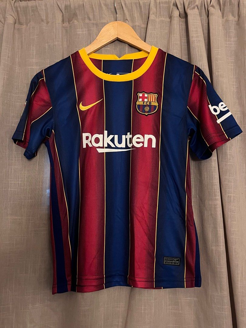 FC Barcelona Home Kit 2020/21 - Messi 10, Women's Fashion, Activewear ...