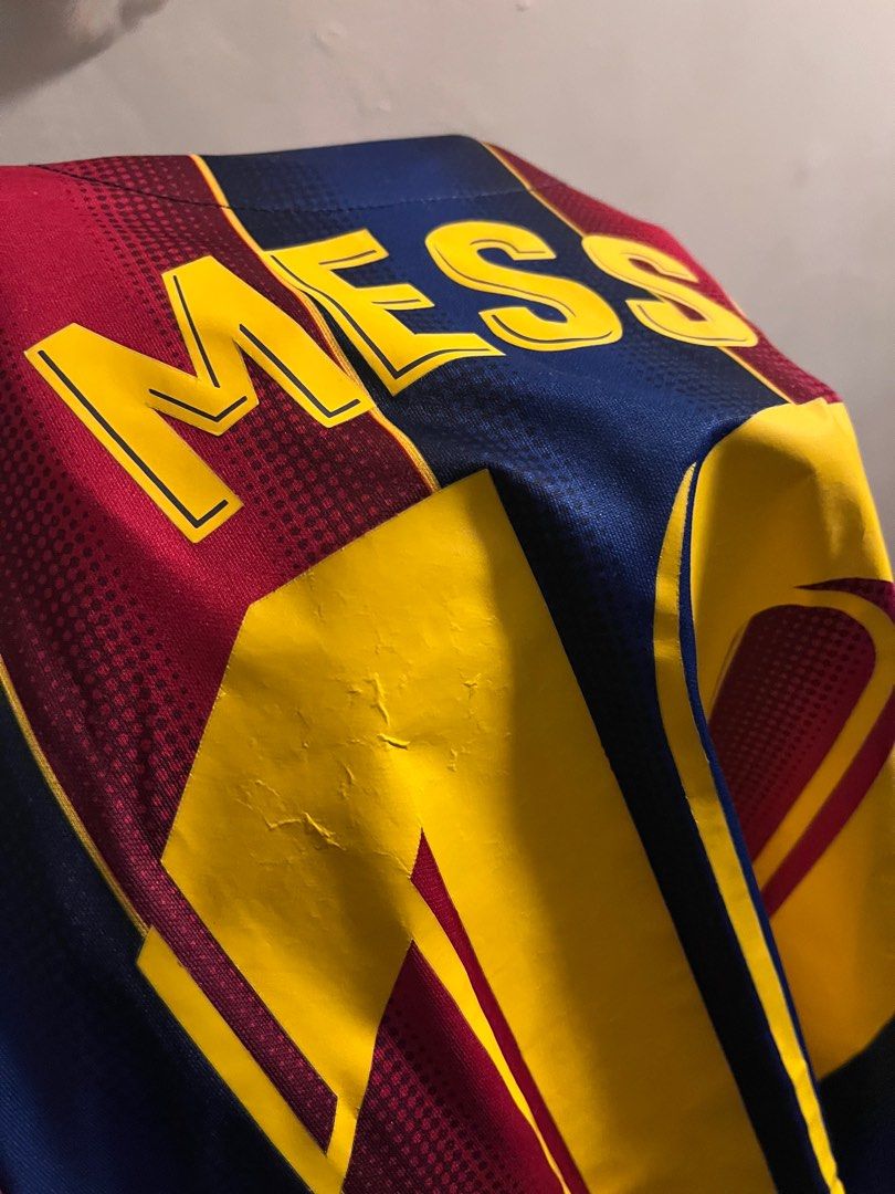 FC Barcelona Home Kit 2020/21 - Messi 10, Women's Fashion, Activewear ...