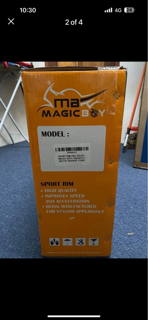 Fg 511 sniper rim, Motorcycles, Motorcycle Accessories on Carousell