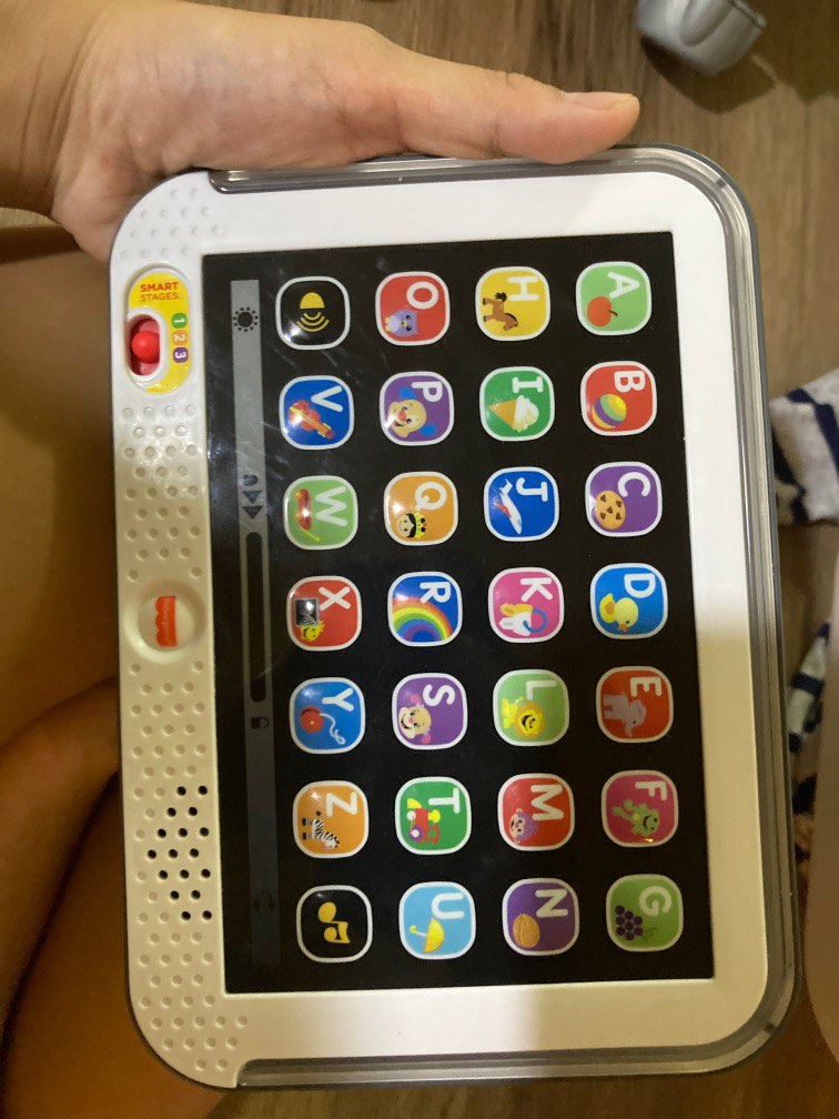Fisher price alphabet ipad, Babies & Kids, Infant Playtime on Carousell