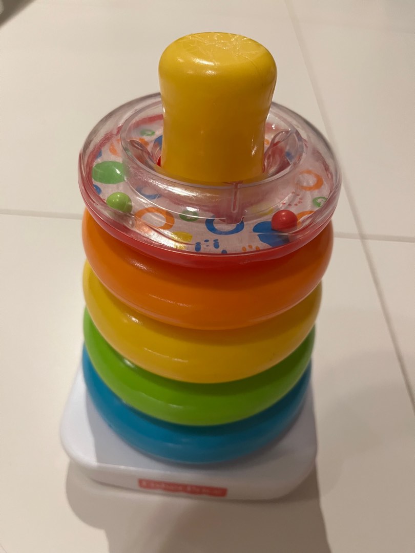 Fisher Price Rock A Stack - Classic Stacking Rings, Babies & Kids ...