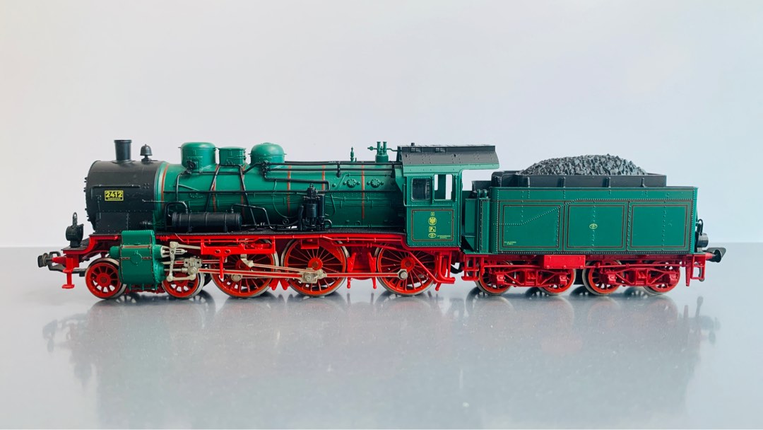 Fleischmann 1:87 HO 4800 Steam Locomotive P8 #2412, Hobbies & Toys ...